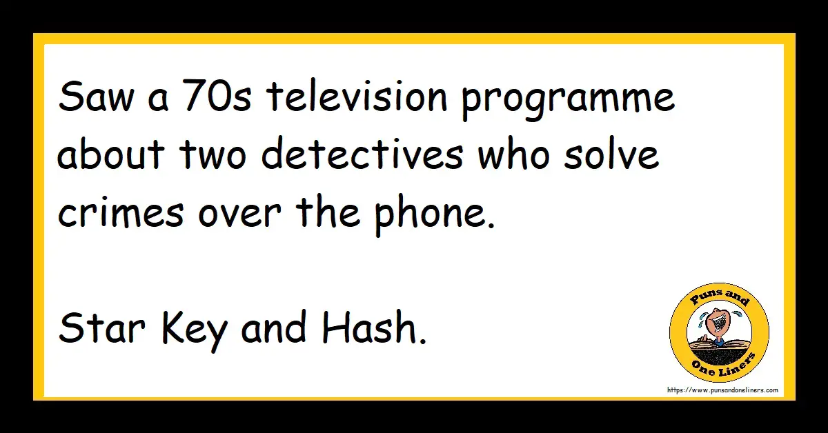 Television Jokes - Puns And One Liners