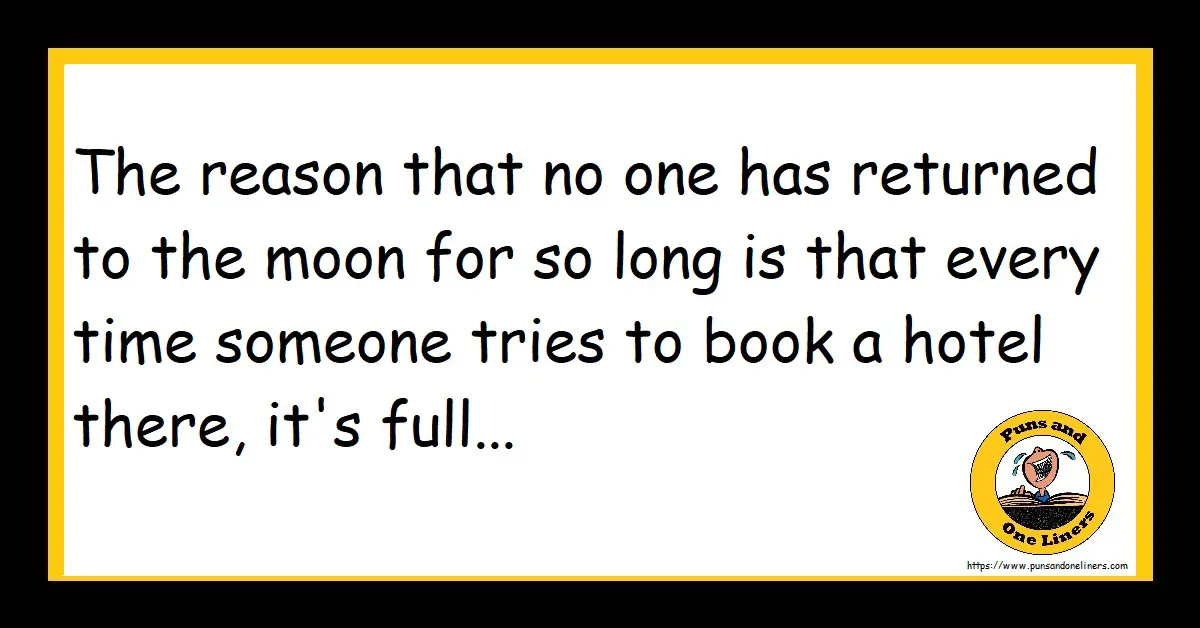 Moon Jokes - Puns And One Liners