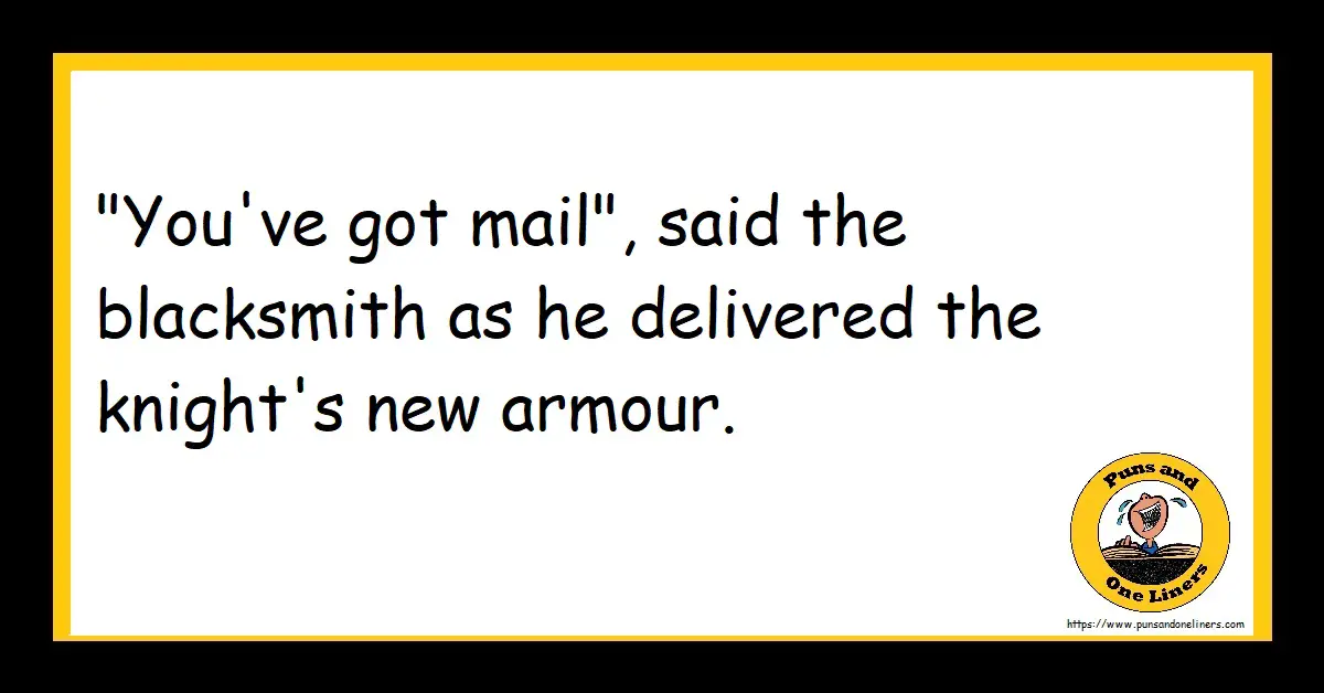 Armour Jokes - Puns And One Liners