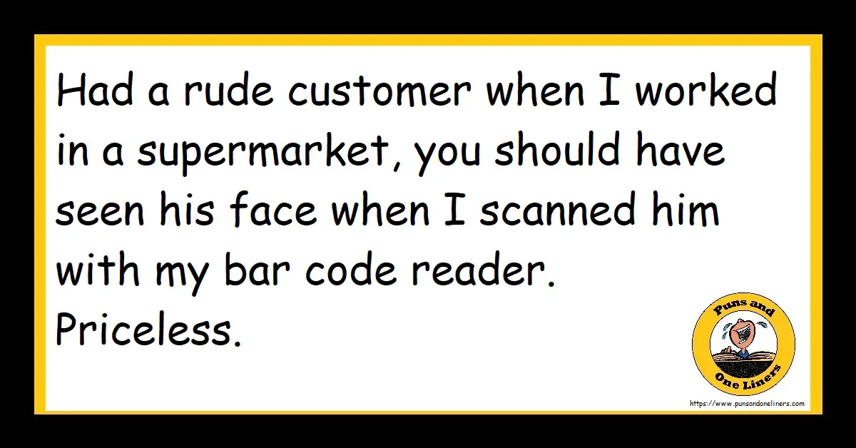 Bar Code Jokes - Puns And One Liners