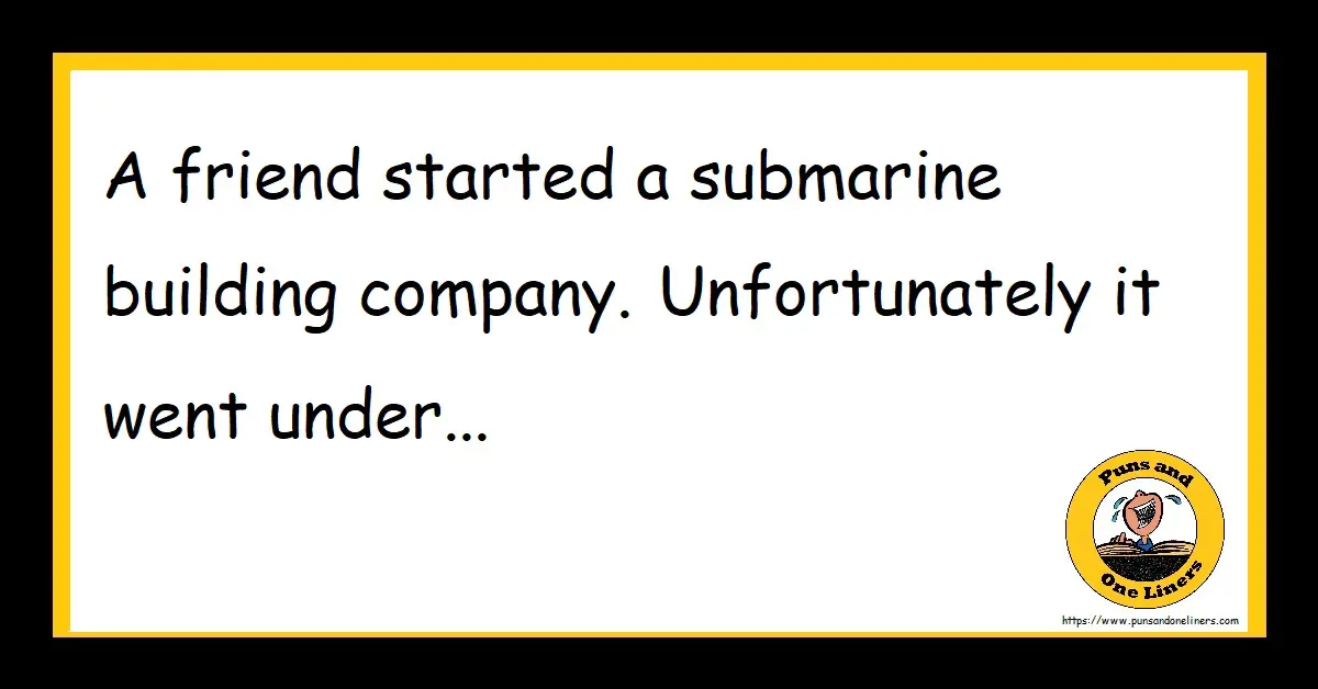 Submarine Jokes - Puns And One Liners