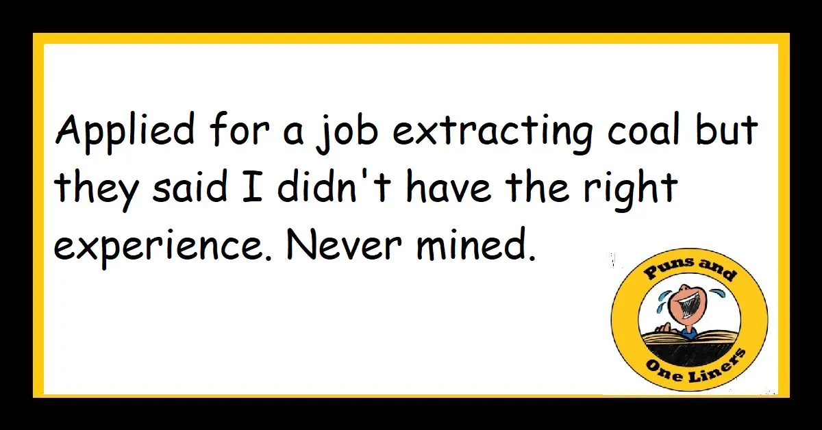 Coal Jokes - Puns And One Liners