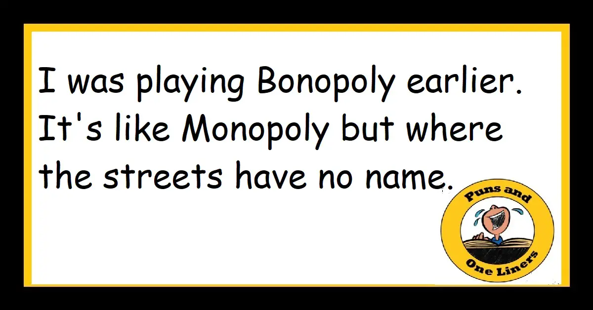 Monopoly Jokes - Puns And One Liners