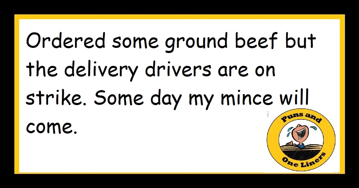 Mince Jokes - Puns And One Liners