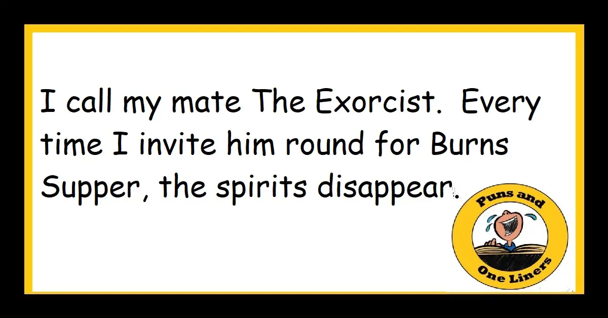 Burns Night Jokes - Puns And One Liners
