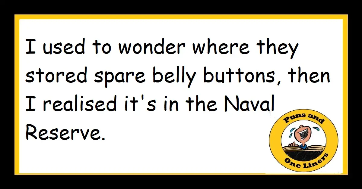Button Jokes - Puns And One Liners