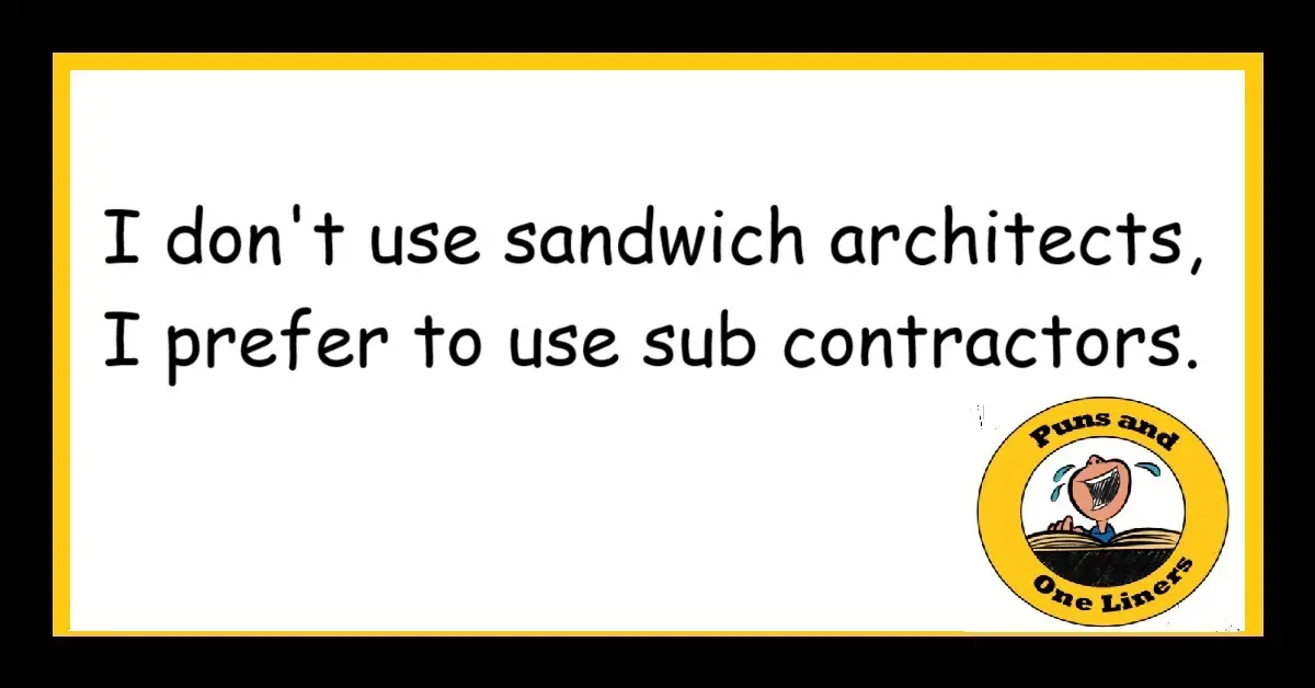 Architect Jokes - Puns And One Liners
