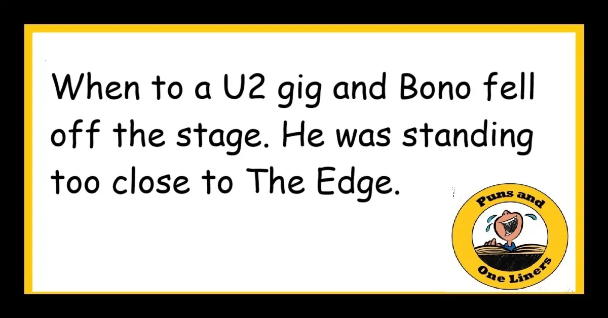 Stage Jokes - Puns And One Liners