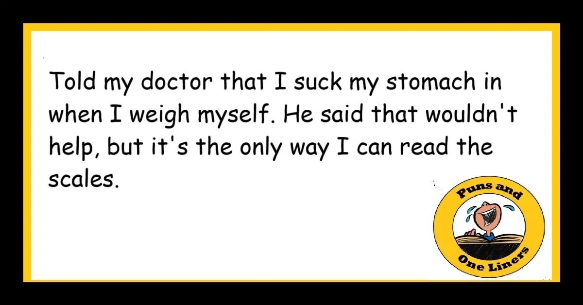 Stomach Jokes - Puns And One Liners