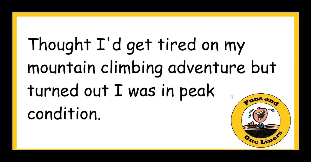 Adventure Jokes - Puns And One Liners